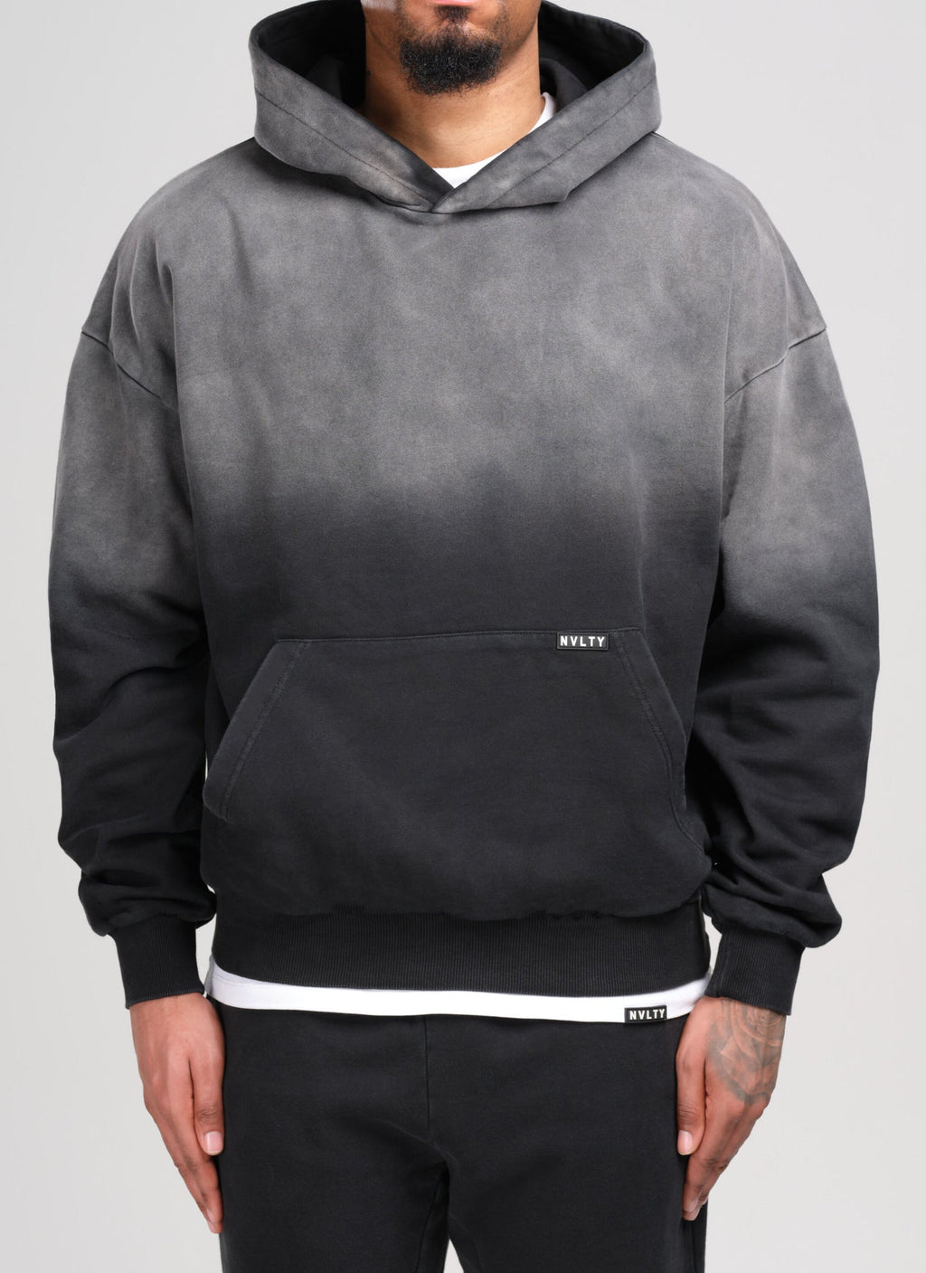 Vintage Deep Fade Hoodie - Black – EU - N V L T Y