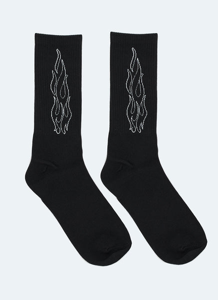 Flame Socks - Black – EU - N V L T Y