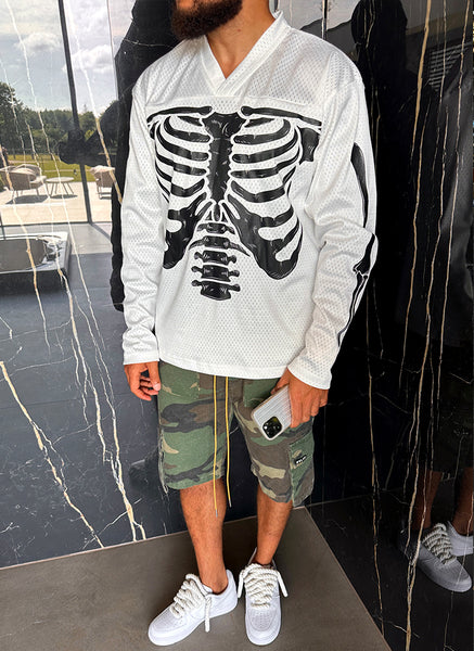 Vintage Skeleton Jersey - White – EU - N V L T Y